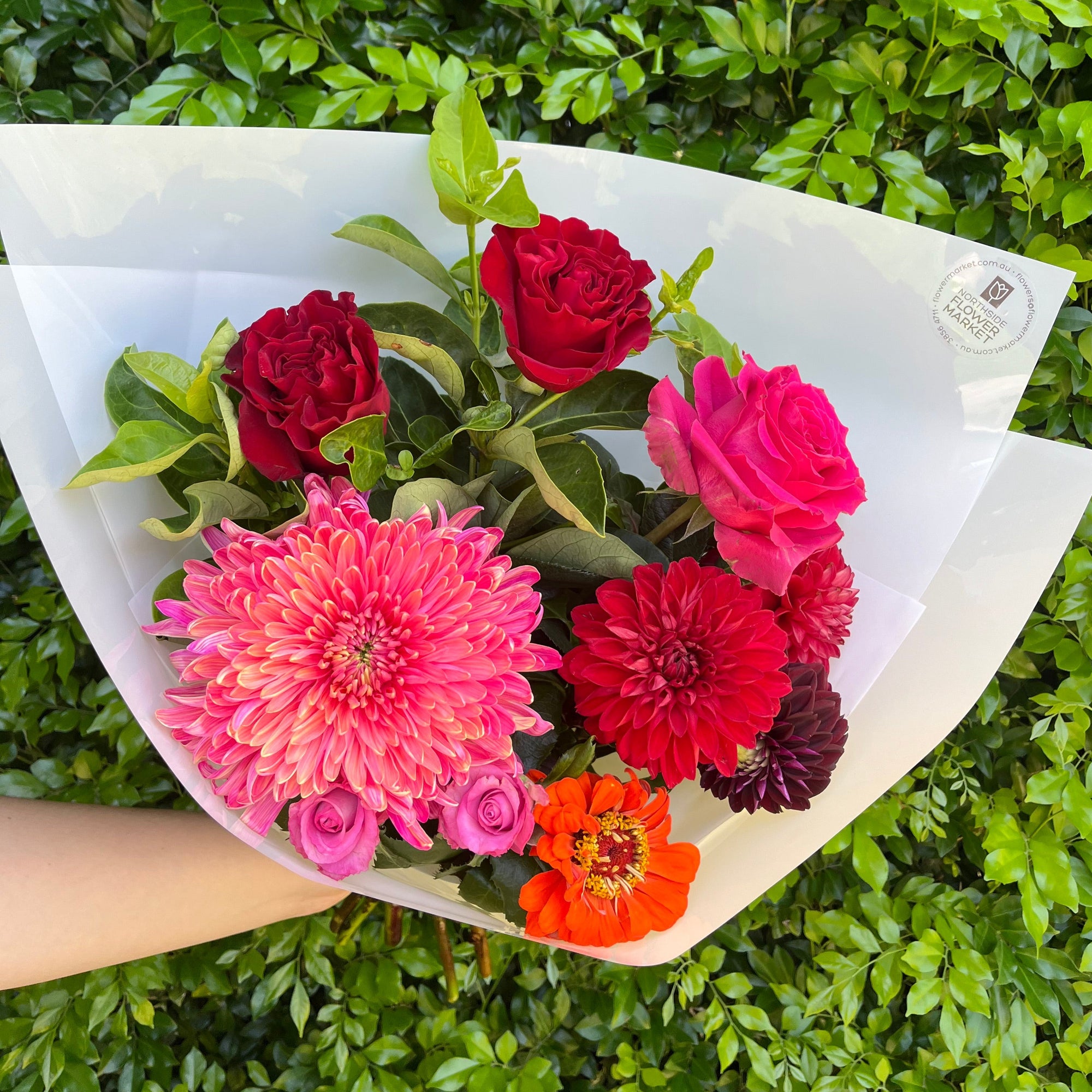 FLORIST CHOICE FRONT FACING BOUQUET - CLASSIC - Northside Flower Market