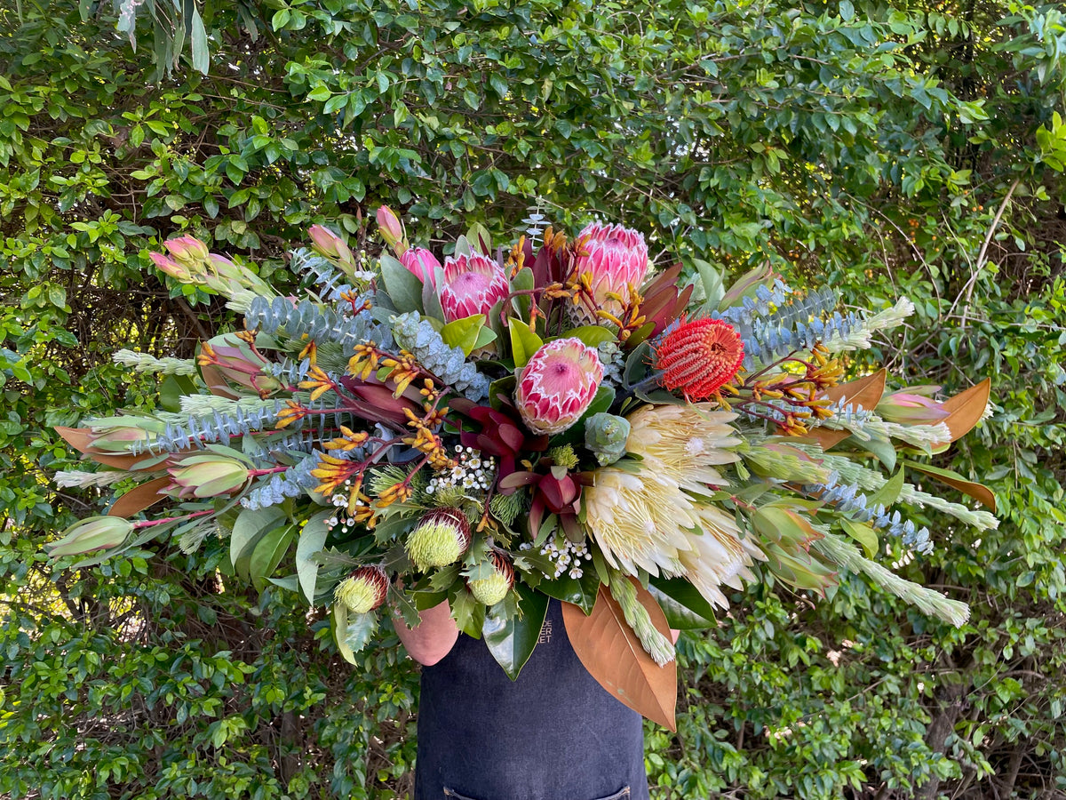 GROUPED NATIVE CASKET SPRAY - Northside Flower Market