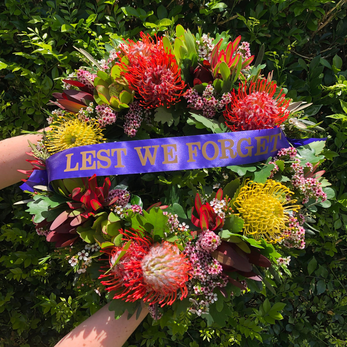 MEDIUM NATIVE WREATH | Northside Flower Market Brisbane